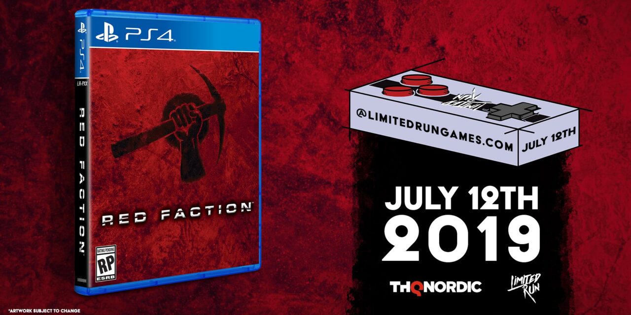 Red Faction PS4 limited run physical edition announced - Gematsu
