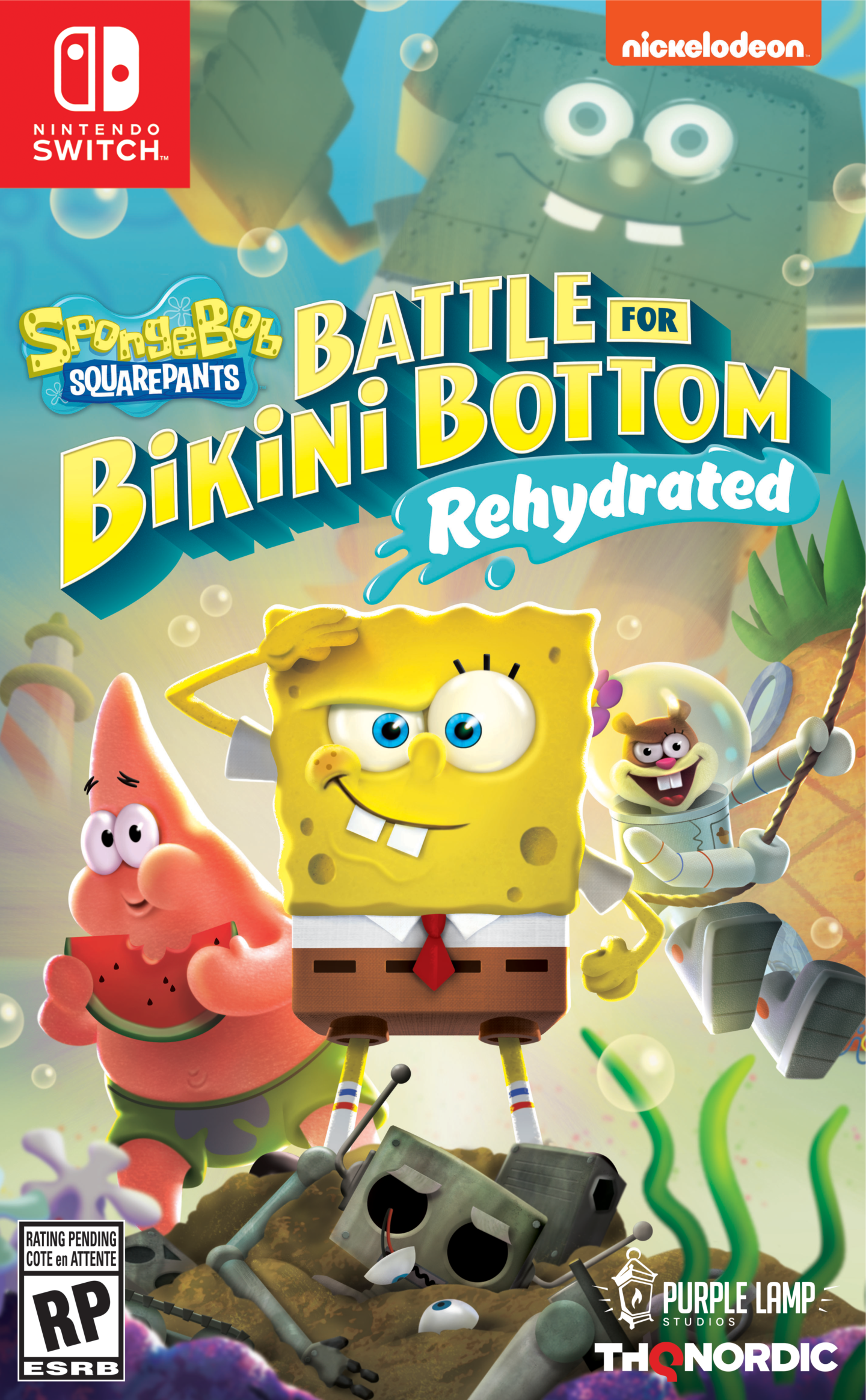 SpongeBob SquarePants: Battle for Bikini Bottom - Rehydrated announced ...