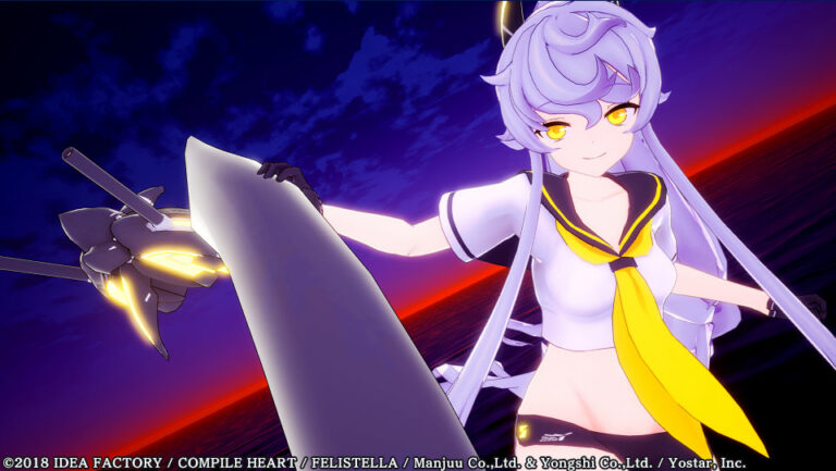 Azur Lane: Crosswave adds enemy AI character Observer - Gematsu