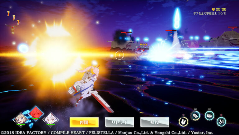 Azur Lane: Crosswave adds enemy AI character Observer - Gematsu