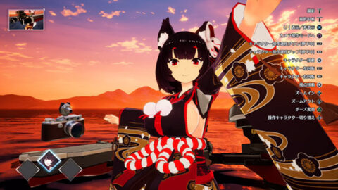 Azur Lane: Crosswave ‘Photo Mode’ gameplay - Gematsu