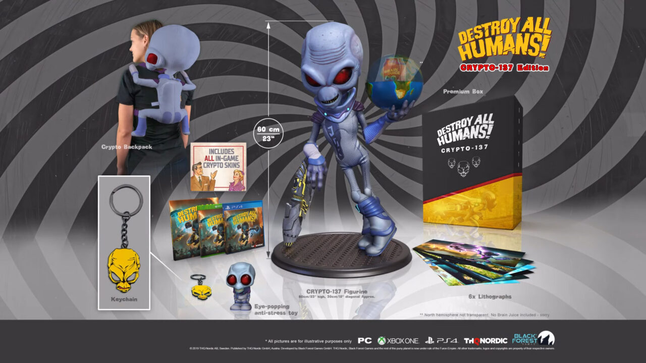 Destroy All Humans! remake special editions announced - Gematsu