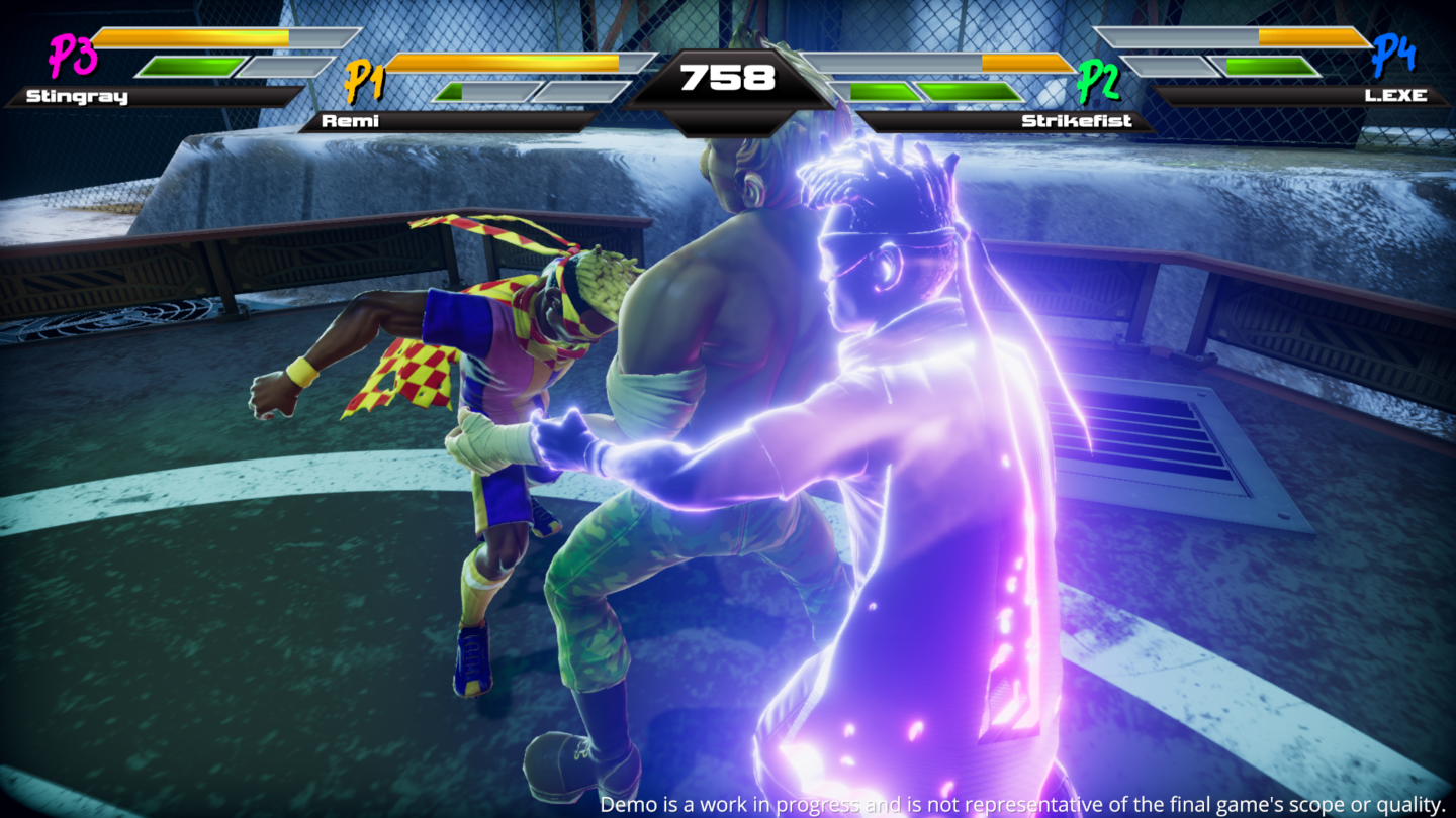 Multiplayer arena fighting game Mighty Fight Federation announced for ...
