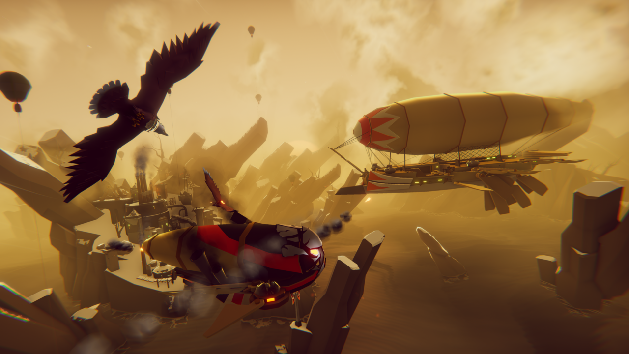 ‘Ocean-world fantasy aerial combat RPG’ The Falconeer announced for PC ...