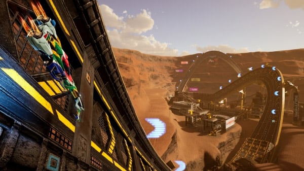 Anti-gravity combat racing game Pacer reveals ‘Ajura’ track - Gematsu