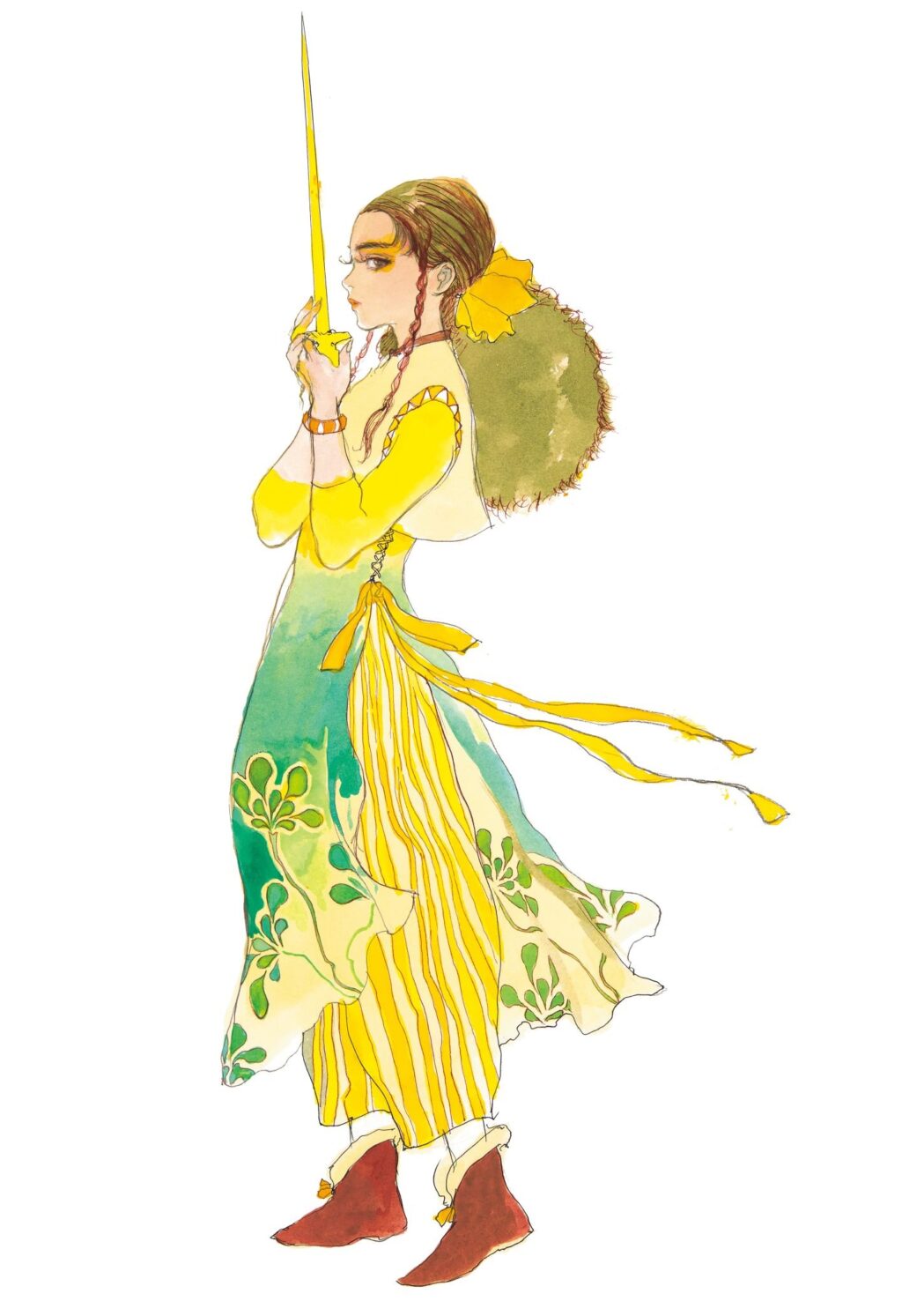 Romancing SaGa 3 remaster screenshots - characters, comparisons, battle ...