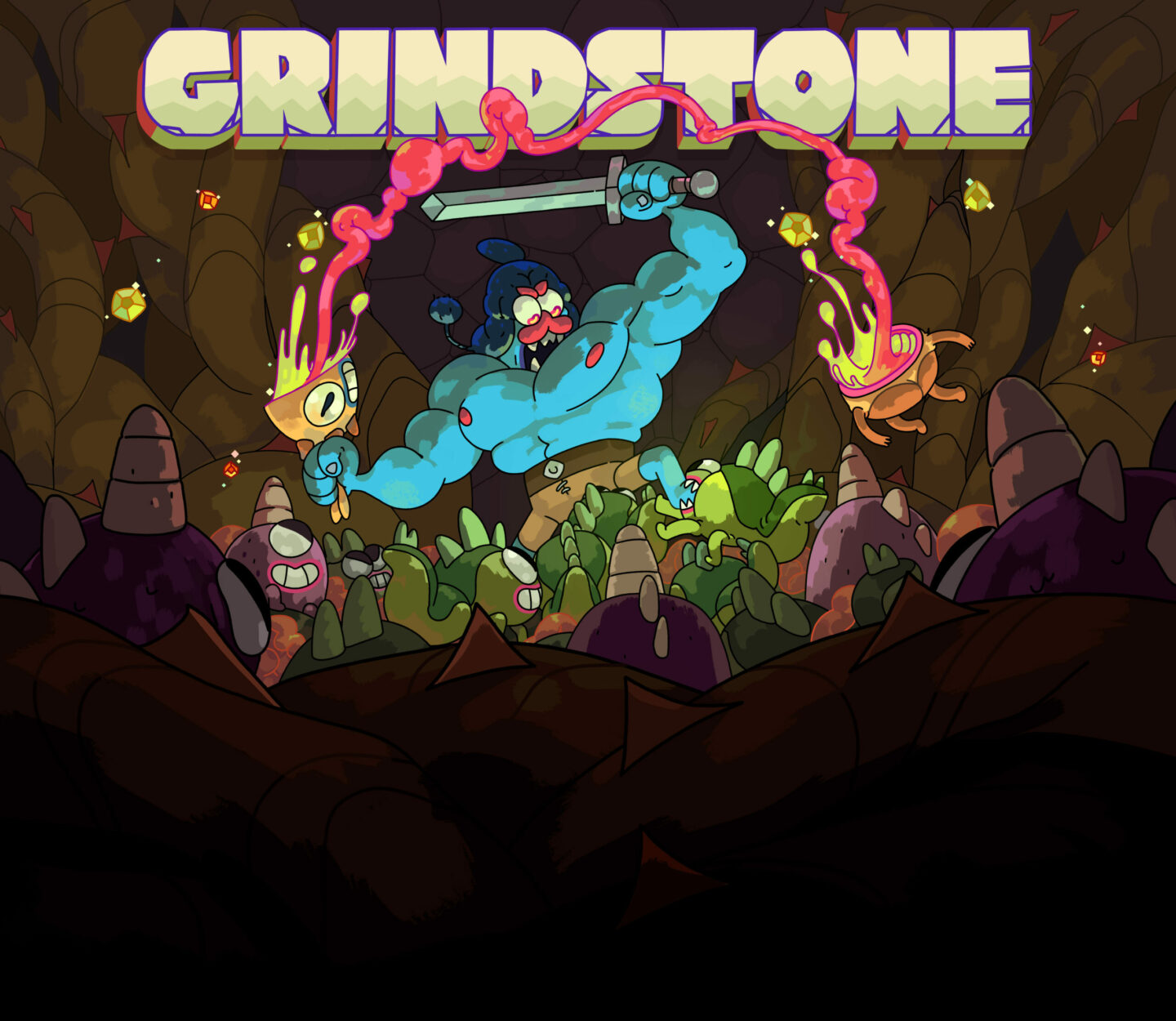 Capybara Games announces color-slashing puzzle game Grindstone for Apple Arcade - Gematsu