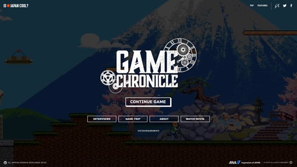 All Nippon Airways launches ‘Game Chronicle’ Japanese game culture ...
