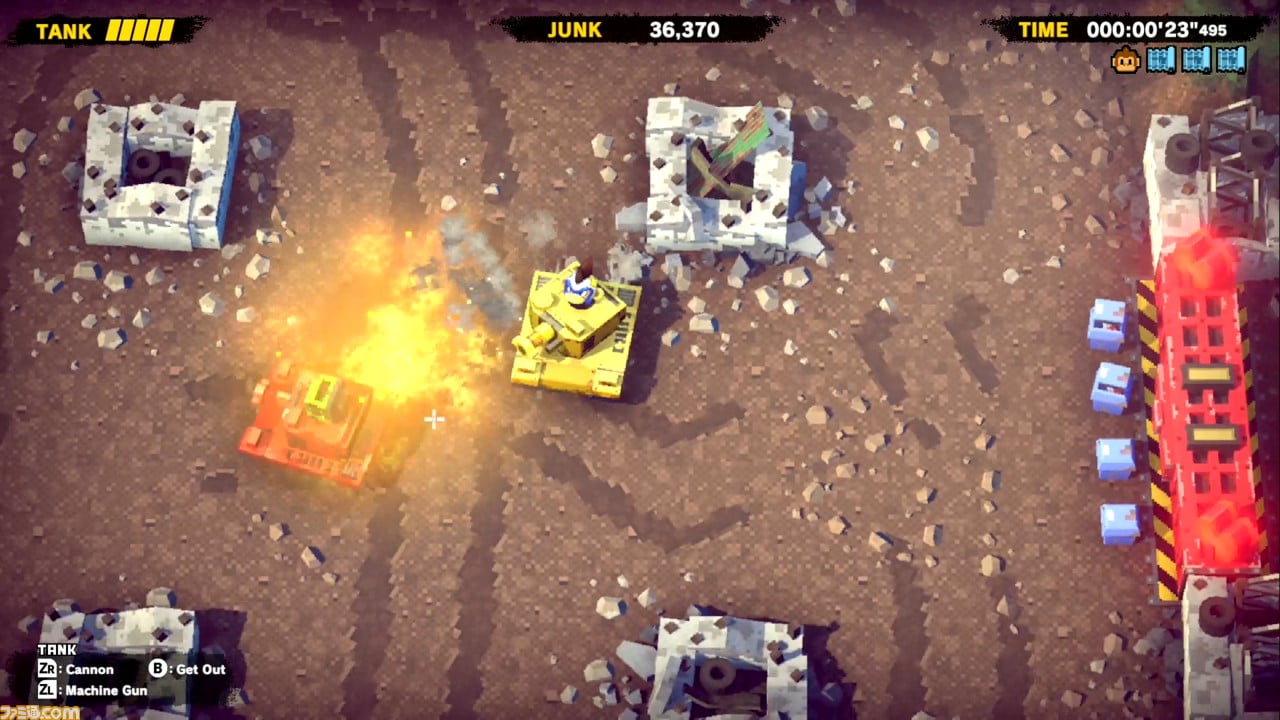 Good-Feel announces top-down shooter Monkey Barrels for Switch - Gematsu