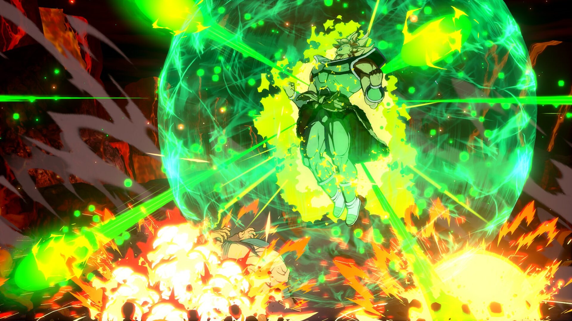 Dragon Ball FighterZ DLC character Broly (DBS) screenshots - Gematsu