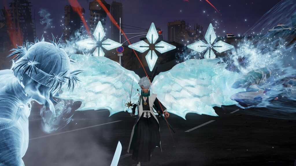 Jump Force DLC character Toshiro Hitsugaya screenshots - Gematsu