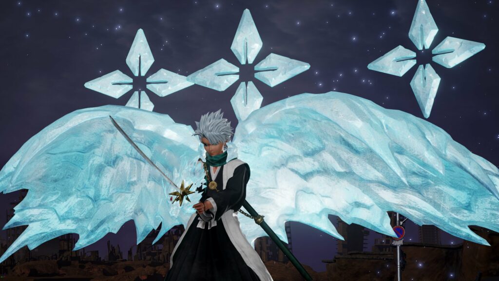 Jump Force DLC character Toshiro Hitsugaya screenshots - Gematsu