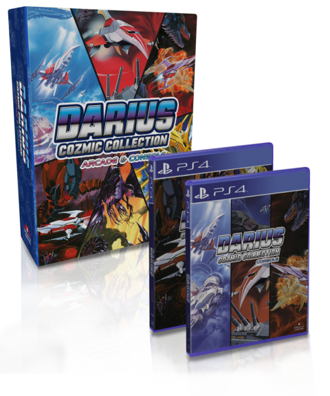 Darius Cozmic Collection PS4 and Switch limited print physical editions ...