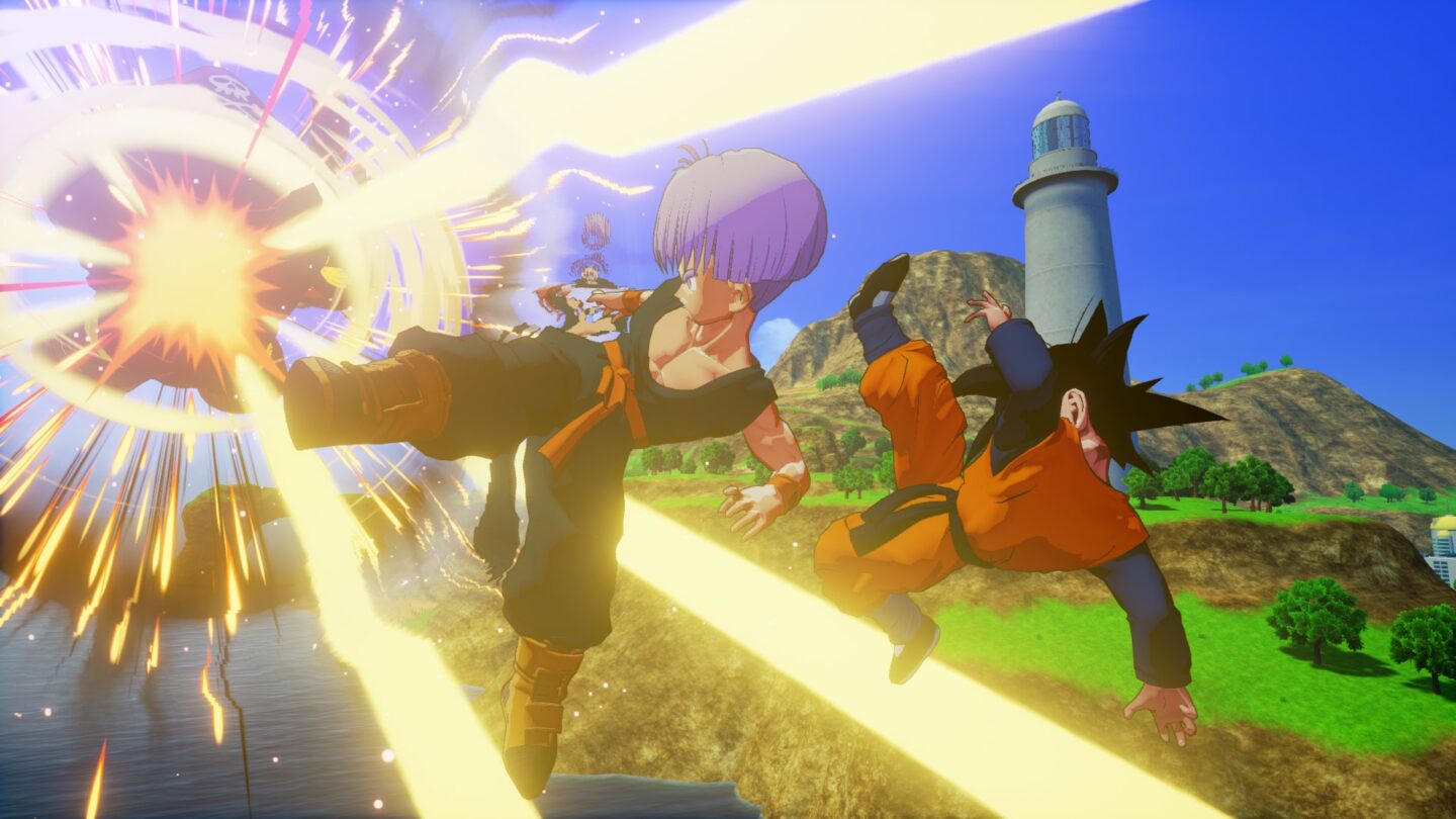 Dragon Ball Z: Kakarot screenshots - Goten, Trunks, and Android 18 ...
