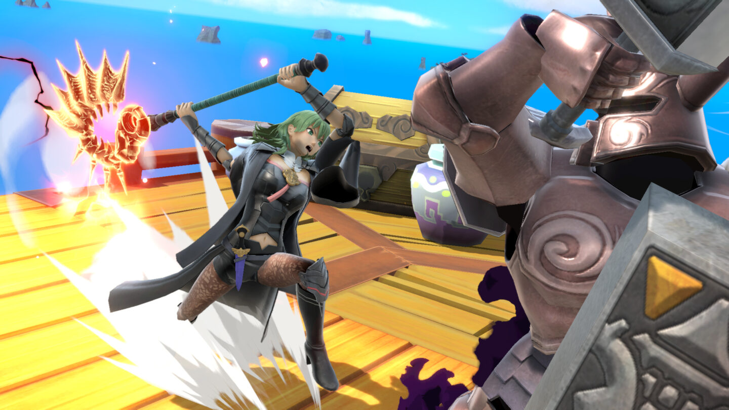 Super Smash Bros. Ultimate DLC character Byleth from Fire Emblem: Three ...