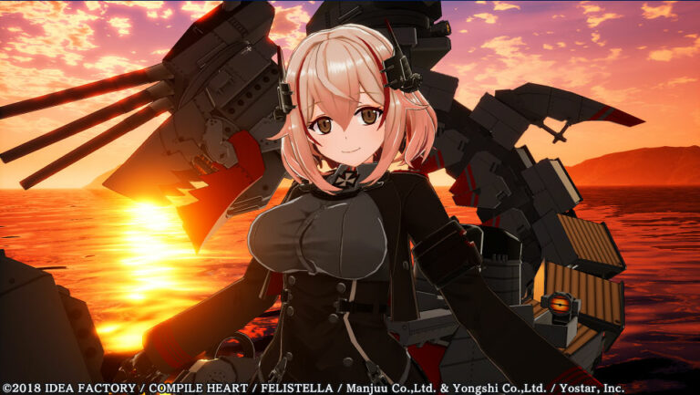 Azur Lane: Crosswave DLC characters Taihou and Roon screenshots - Gematsu