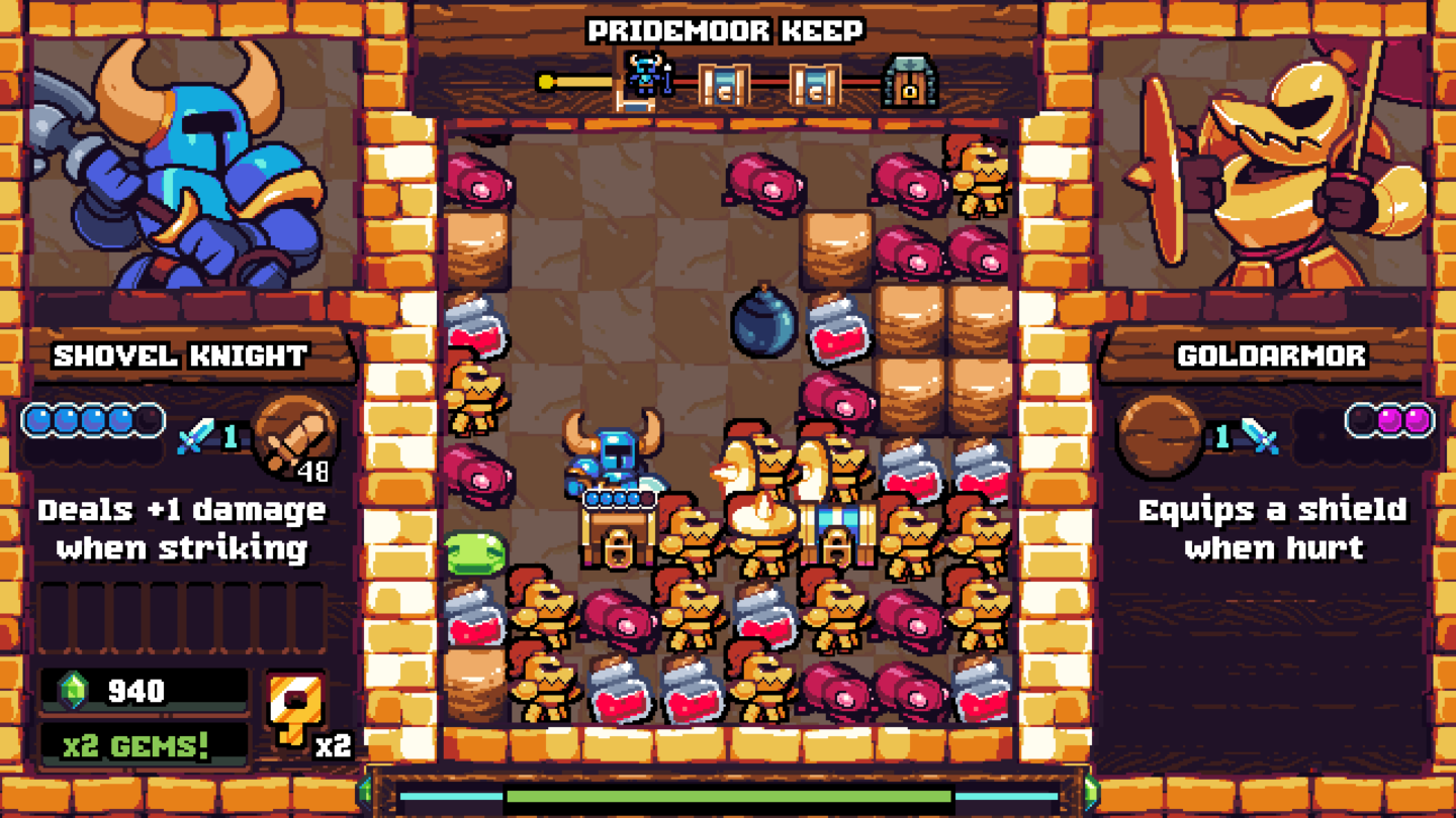 Puzzle adventure game Shovel Knight Pocket Dungeon announced - Gematsu