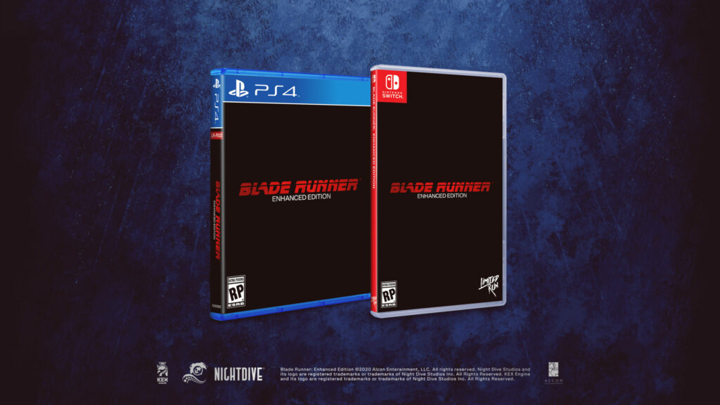 Blade Runner: Enhanced Edition PS4 and Switch limited print physical ...