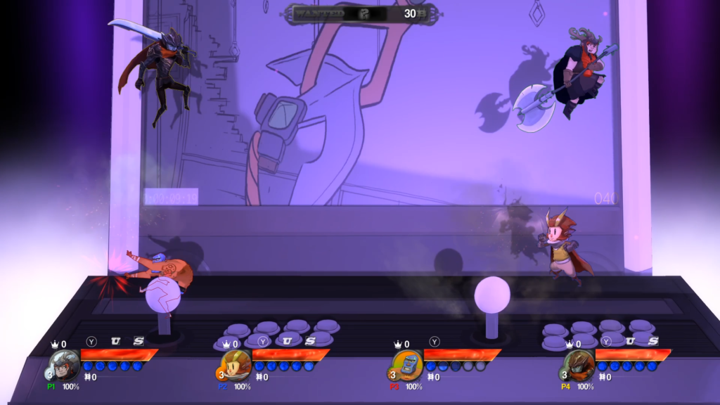 Indie characters fighting game Bounty Battle launches for PS4, Xbox One ...