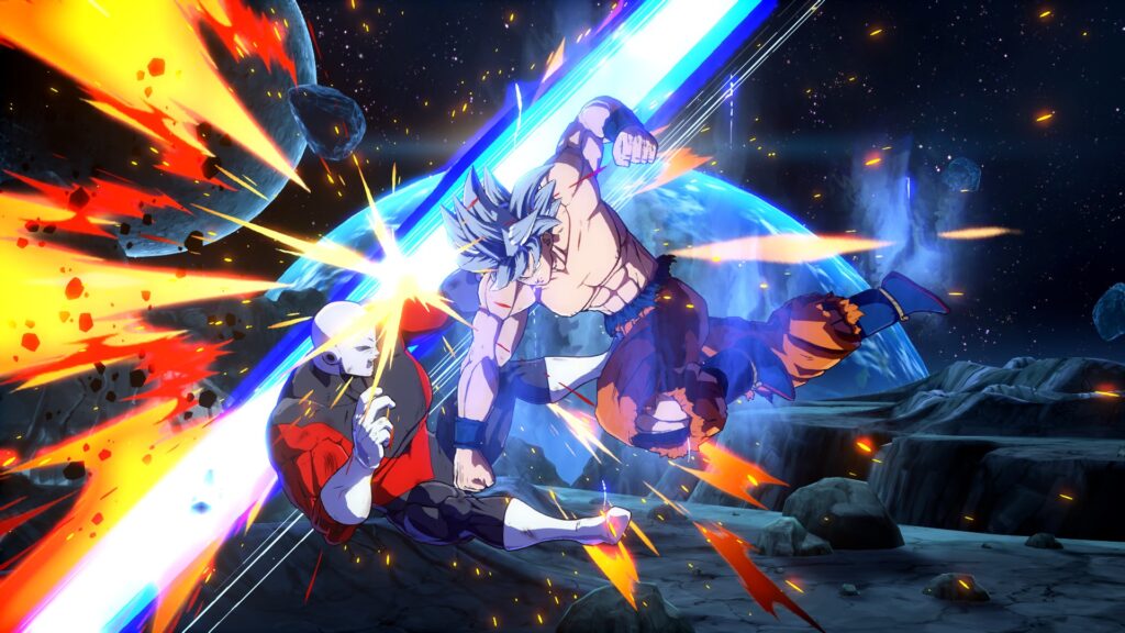 Dragon Ball FighterZ DLC character Goku (Ultra Instinct) screenshots ...