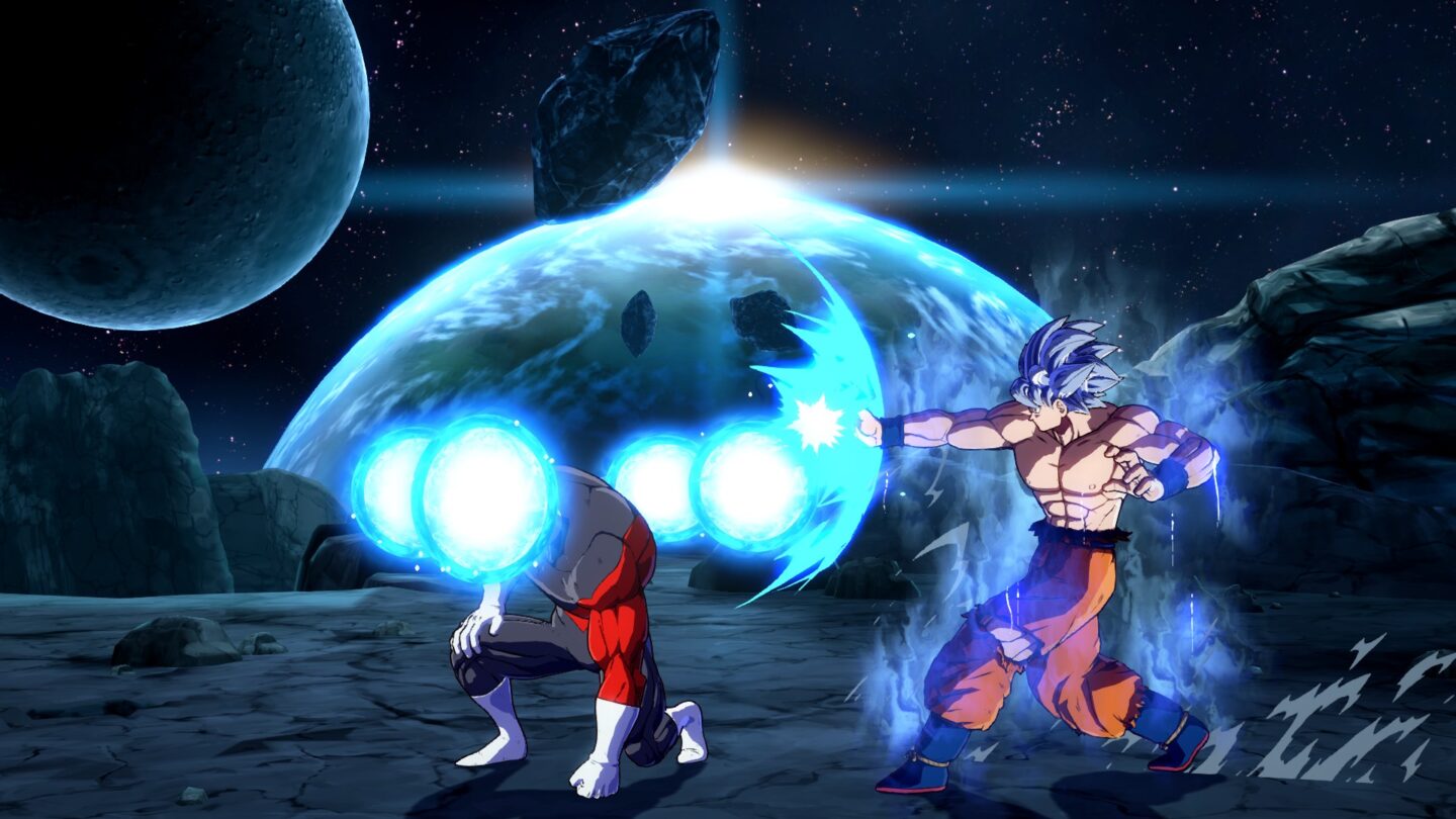 Dragon Ball FighterZ DLC character Goku (Ultra Instinct) screenshots ...