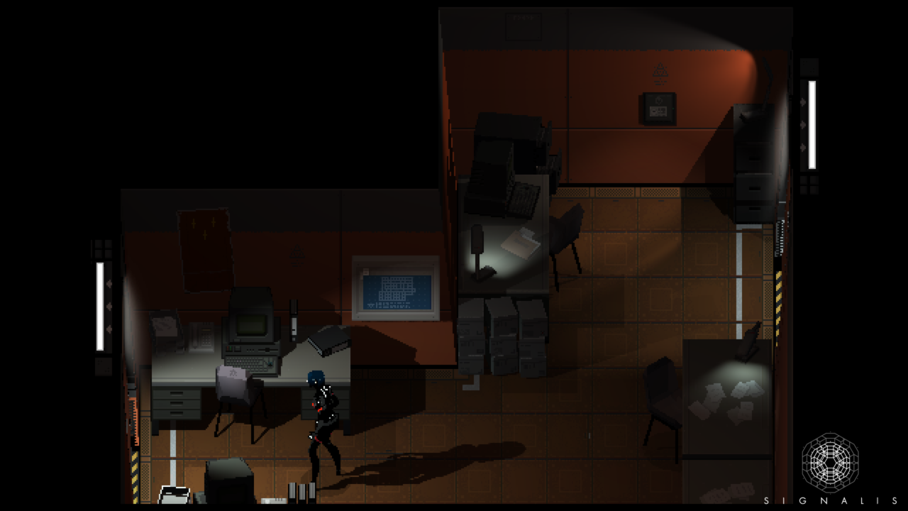Pixel art survival horror game SIGNALIS announced for PC - Gematsu