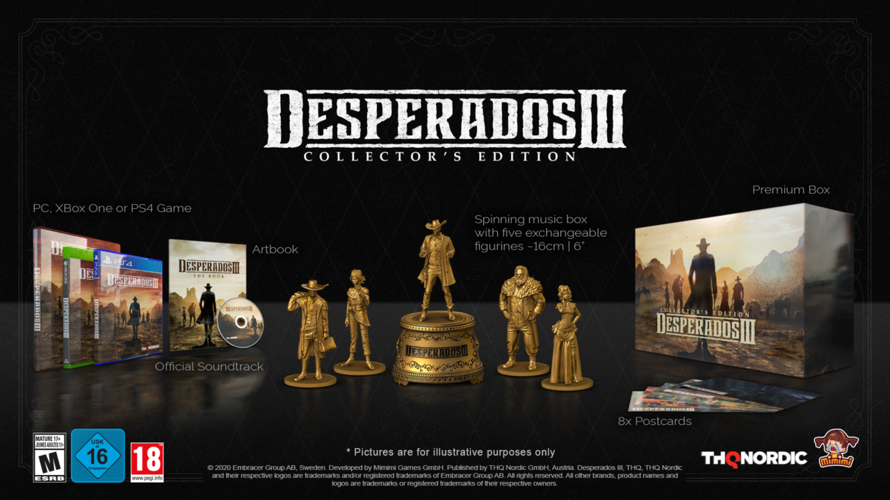 Desperados III Collector’s Edition announced - Gematsu