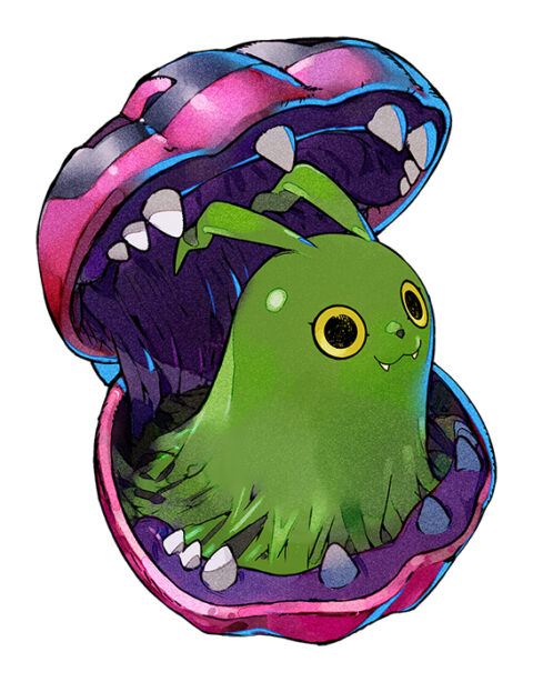 Digimon Survive details Miu Shinonome, Syakomon - Gematsu