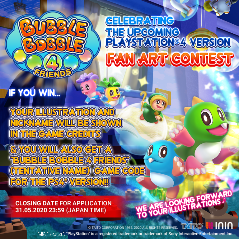 Bubble Bobble 4 Friends coming to PS4 this winter - Gematsu