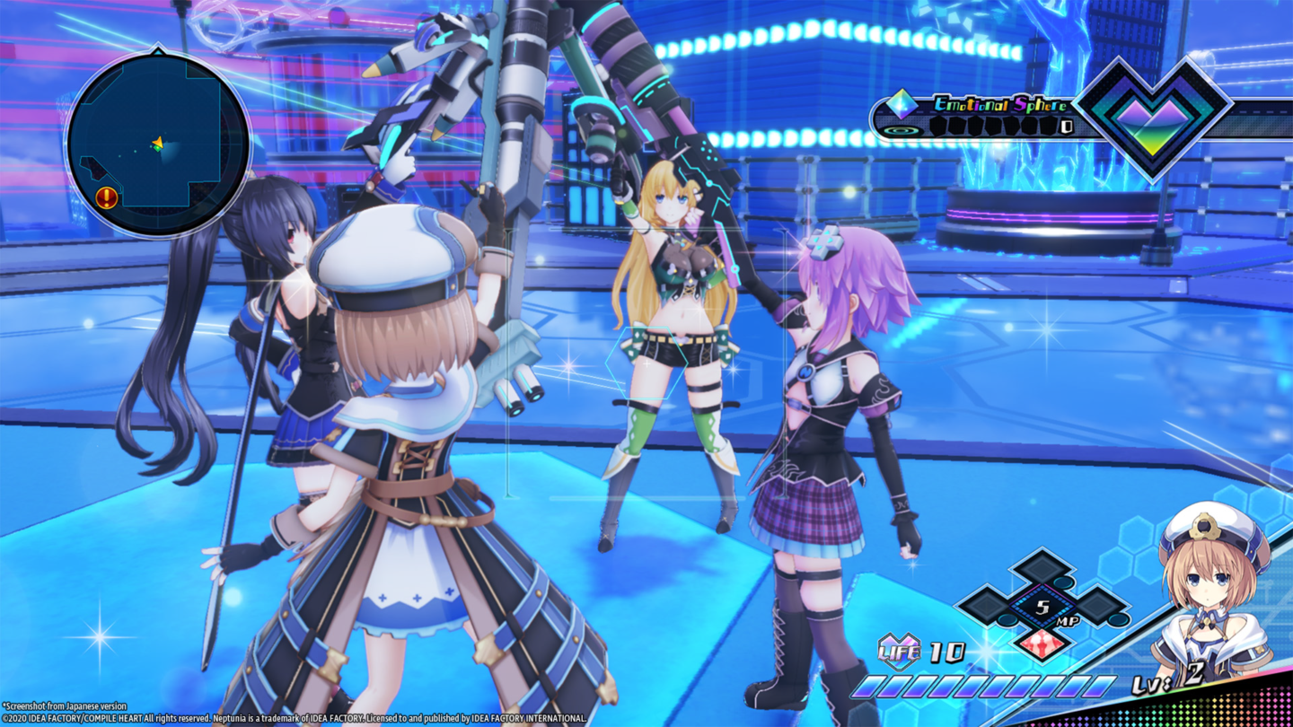 Neptunia Virtual Stars coming west in 2021 - Gematsu