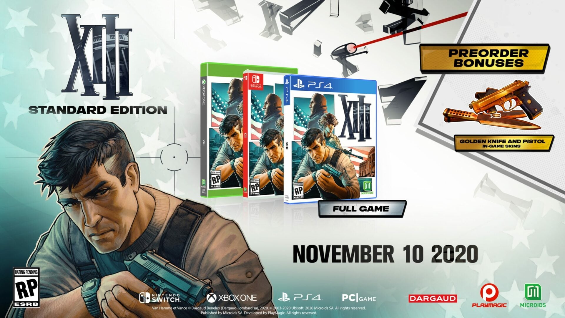 XIII remake launches November 10, gameplay trailer - Gematsu