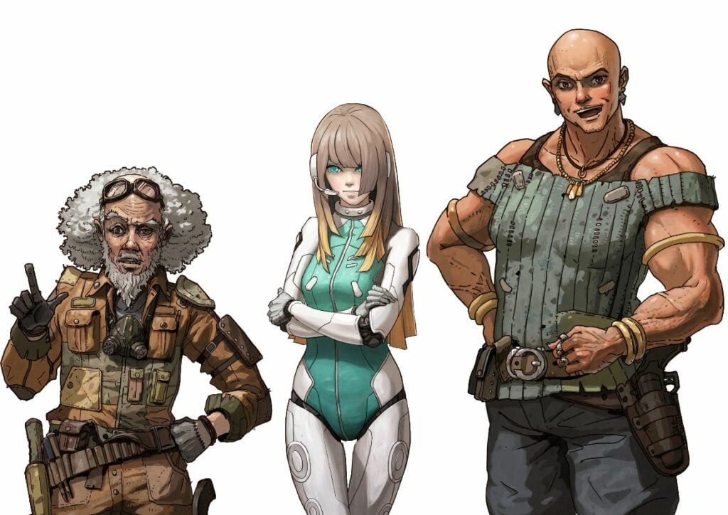 Metal Max Xeno: Reborn features redesigned character portraits - Gematsu