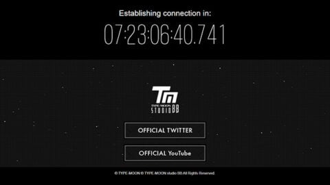 TYPE-MOON studio BB Fate/EXTRA 10th anniversary countdown website ...