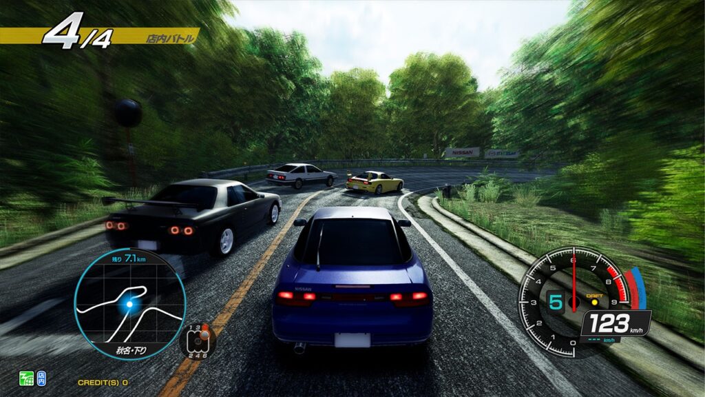 Initial D The Arcade announced for arcade - Gematsu