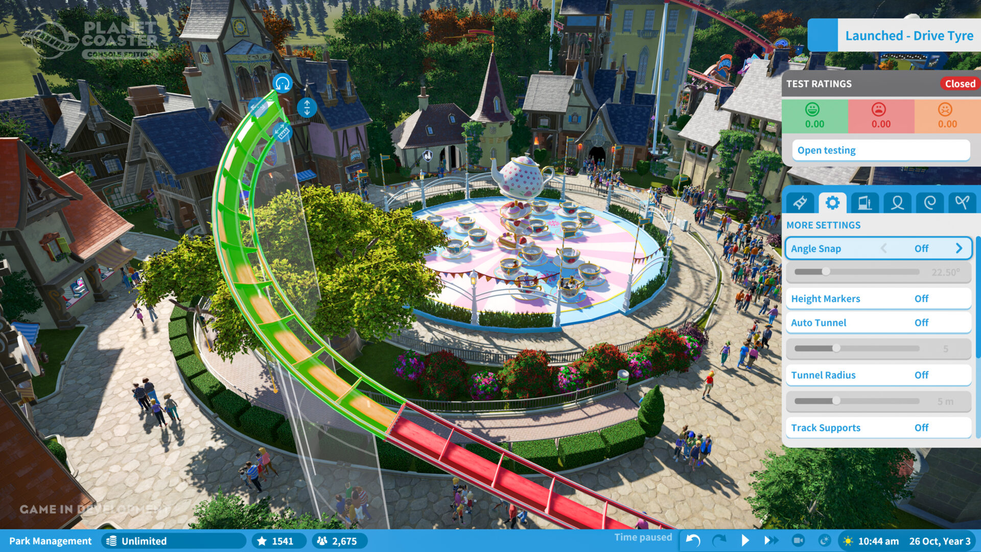 Planet Coaster: Console Edition gameplay trailer - Gematsu