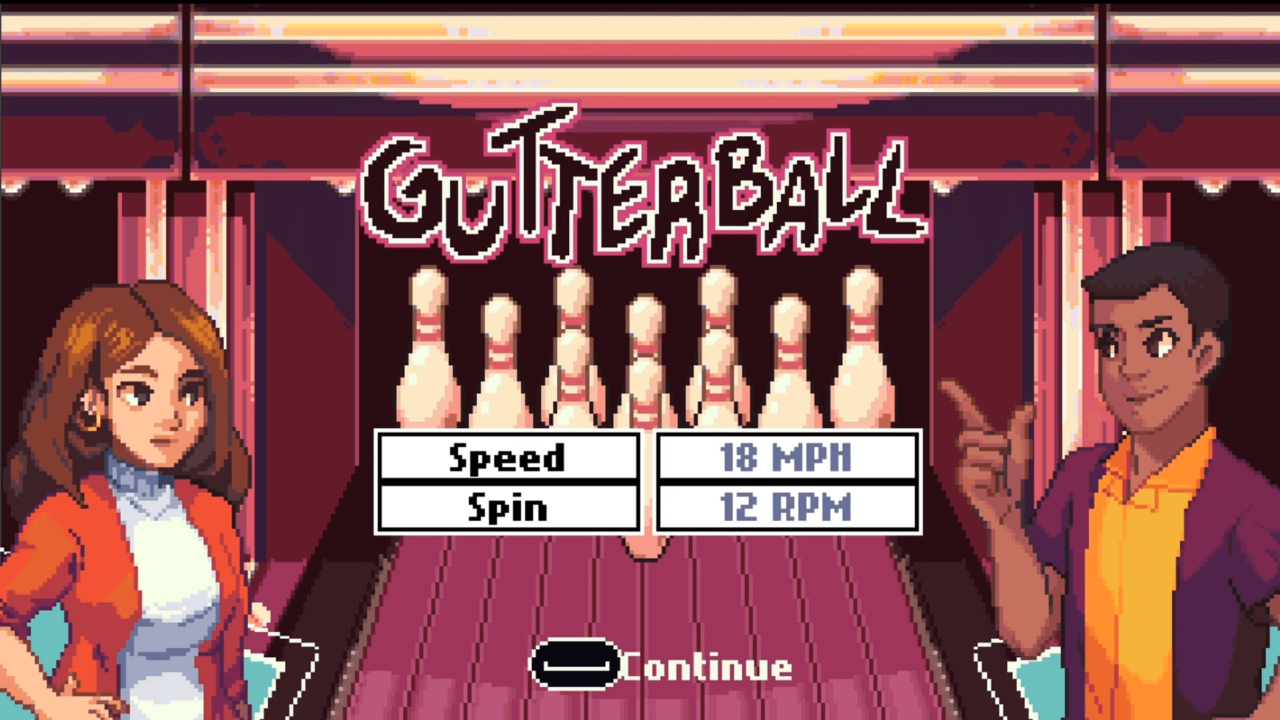 Arcade bowling game Date Night Bowling announced for PC - Gematsu