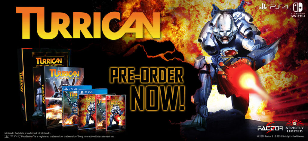 Turrican Anthology Vol. I and II announced for PS4, Switch - Gematsu