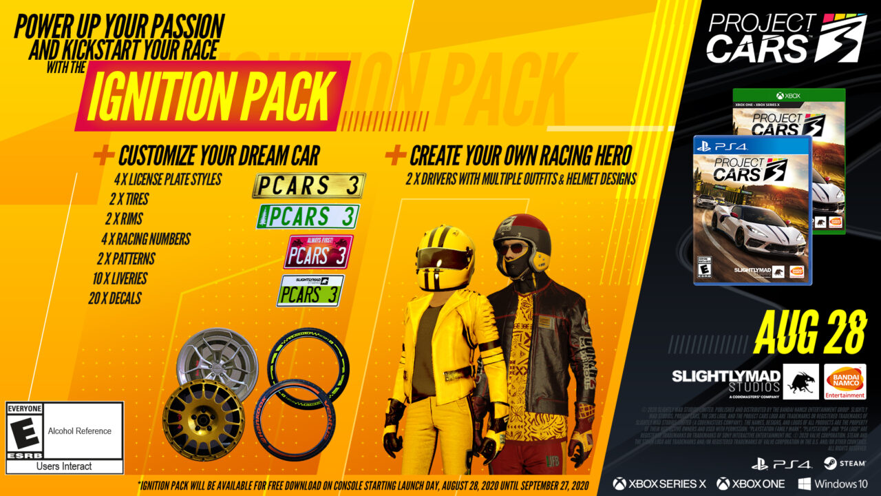 Project CARS 3 ‘What Drives You’ trailer, screenshots - Gematsu