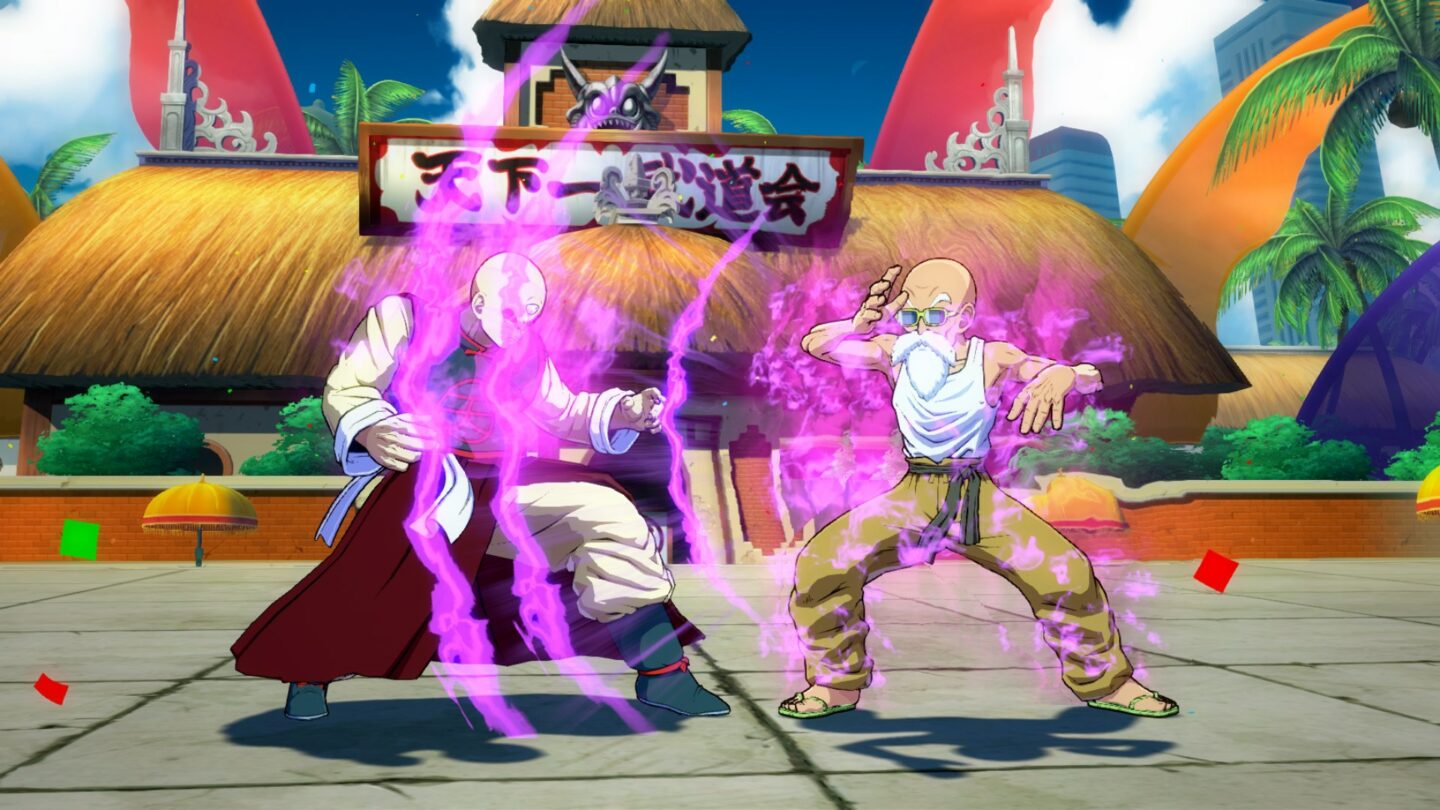 Dragon Ball FighterZ DLC character Master Roshi screenshots - Gematsu