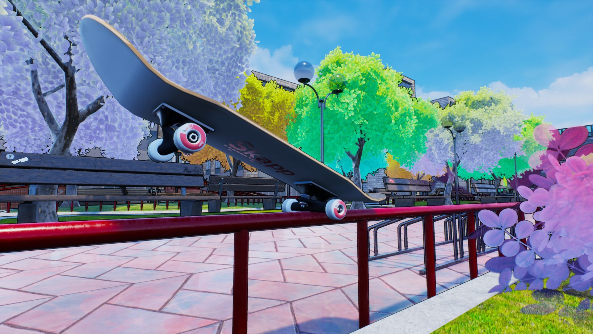 Smartphone-controlled skateboarding game Skapp Kickstarter campaign ...