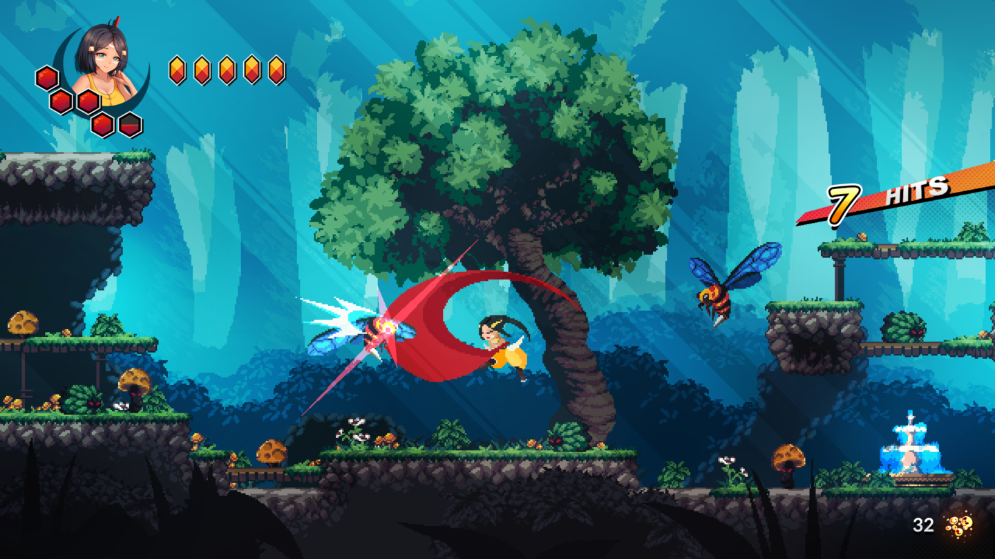 2D pixel art action platformer DeathStick announced for Switch, PC ...