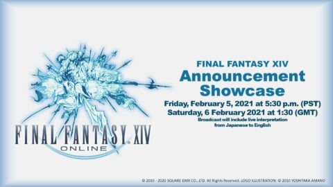 Final Fantasy XIV Announcement Showcase set for February 5, 2021 - Gematsu