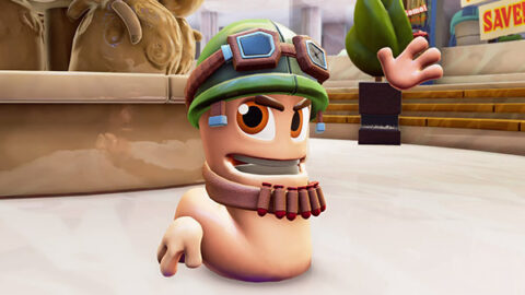 Worms Rumble launch trailer - Gematsu