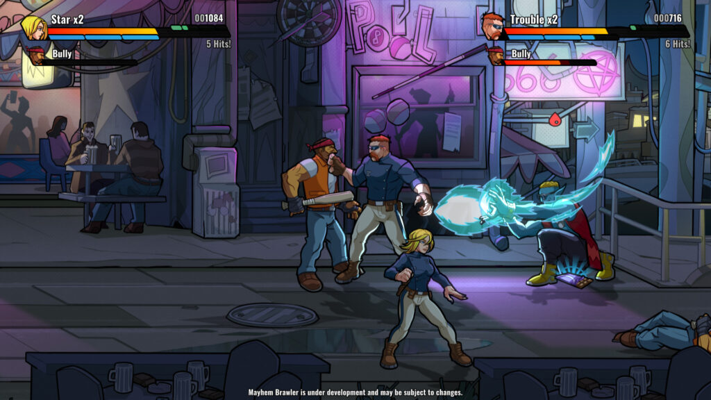 Urban fantasy-themed beat ’em up Mayhem Brawler announced for PS4, Xbox ...