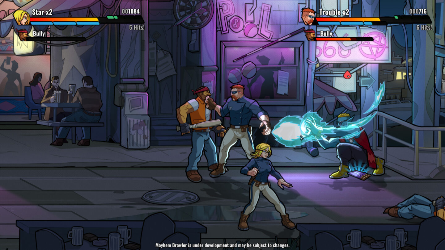 Urban fantasy-themed beat ’em up Mayhem Brawler announced for PS4, Xbox ...