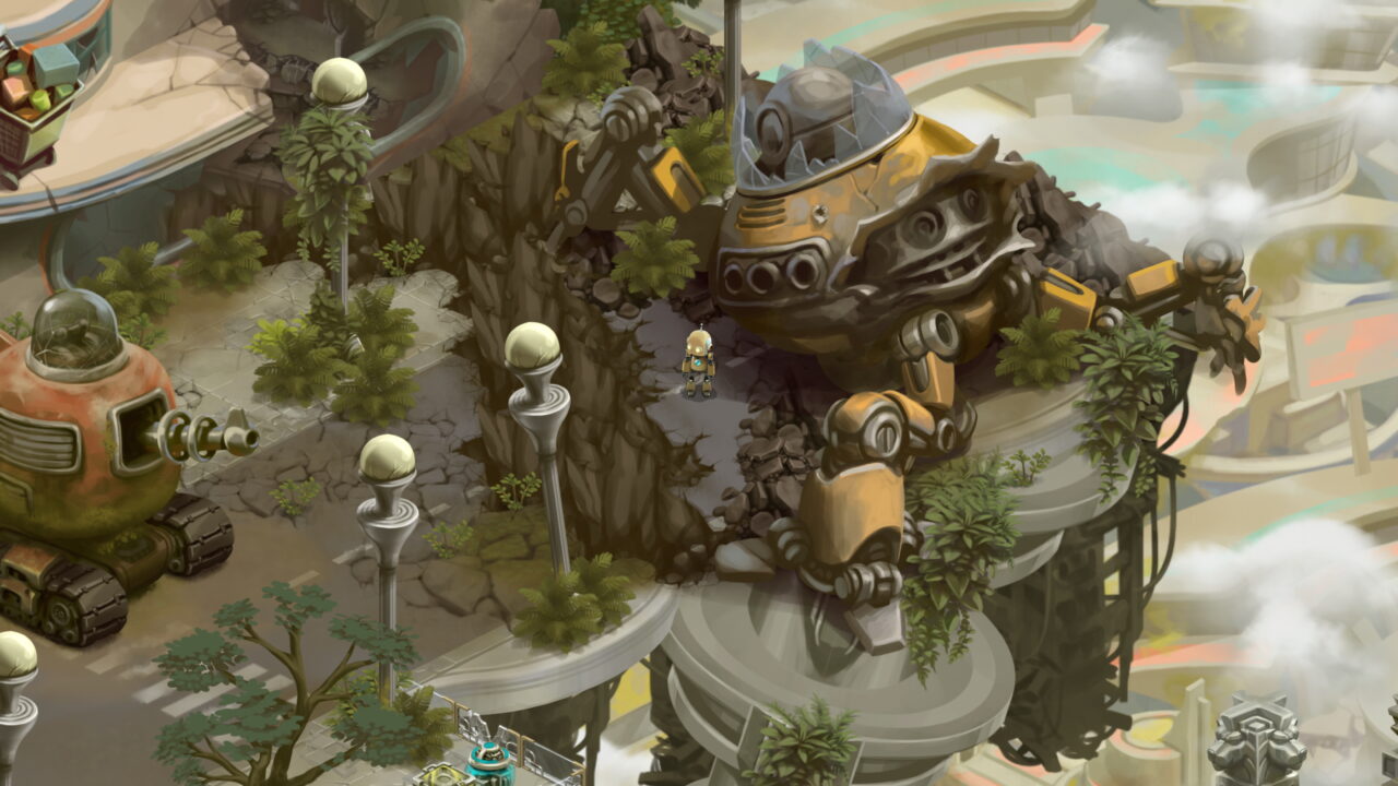 Retro-futuristic action puzzle adventure game Retro Machina coming to ...