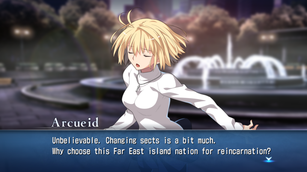 Melty Blood: Type Lumina announced for PS4, Xbox One, and Switch - Gematsu