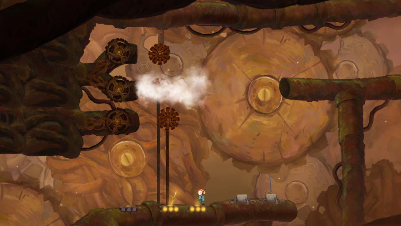 Hand-drawn puzzle platformer Out of Line launches this summer for ...