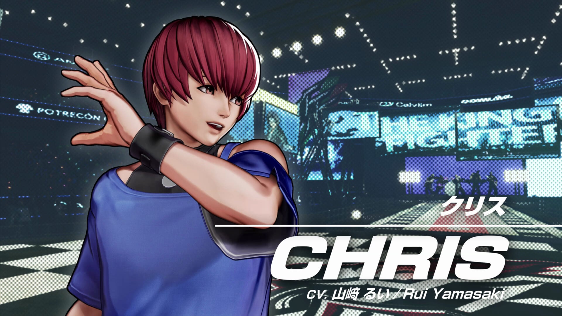 The King of Fighters XV Chris trailer, screenshots - Gematsu