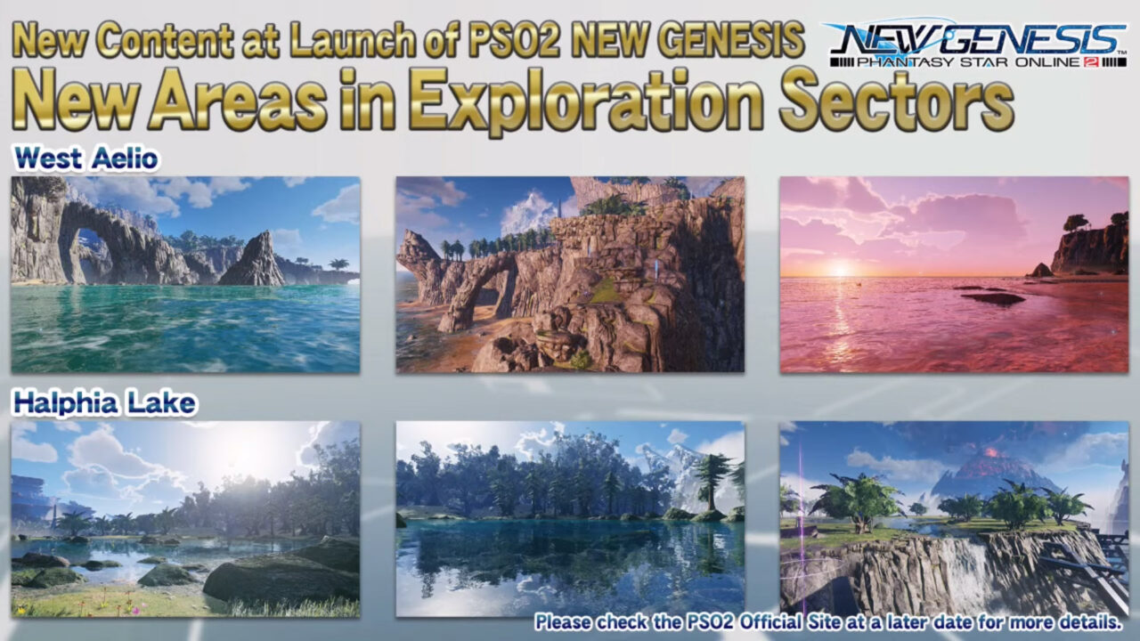 Phantasy Star Online 2: New Genesis details new areas, characters ...
